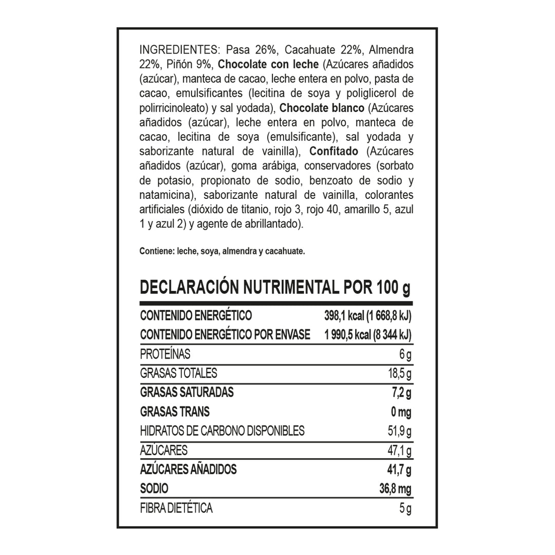 Bolsa de Colación Fina 500g – Picard Chocolates México